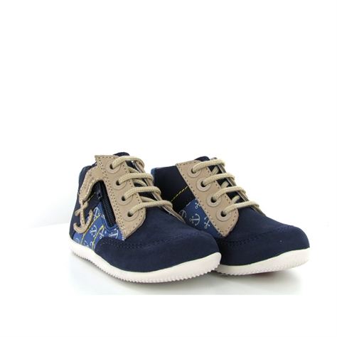 Kickers enfant bigou bleu