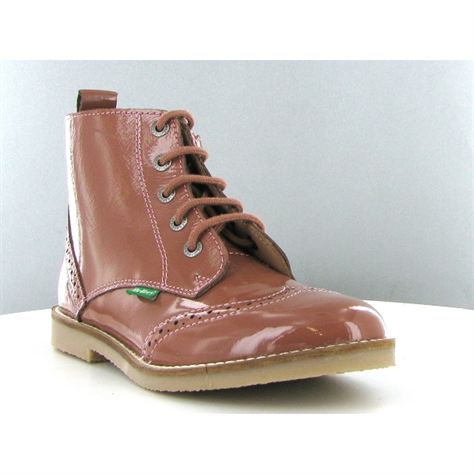 Kickers enfant tyrol rose| Breuil Chaussures | Soldes été 2025