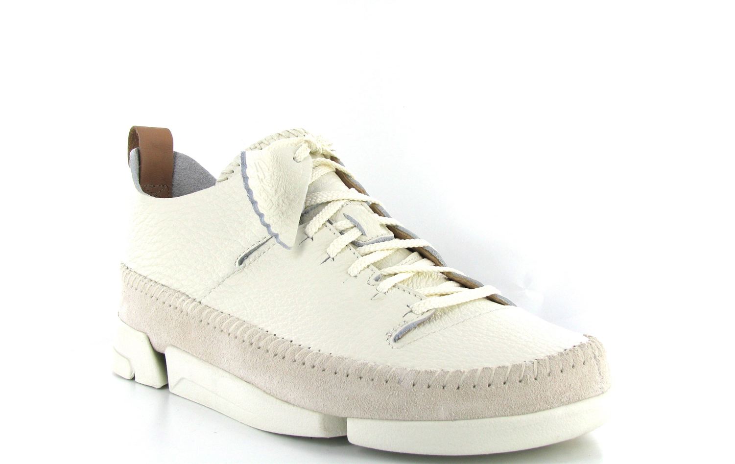 Clarks originals trigenic flex blanc| Breuil Chaussures | Soldes été 2025