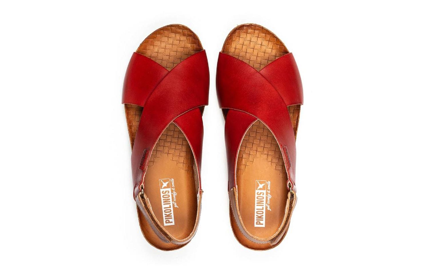 Pikolinos mahon w9e 0912 coral rouge| Breuil Chaussures | Soldes été 2025