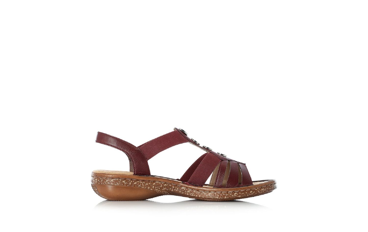 Rieker 62831 35 bordeaux