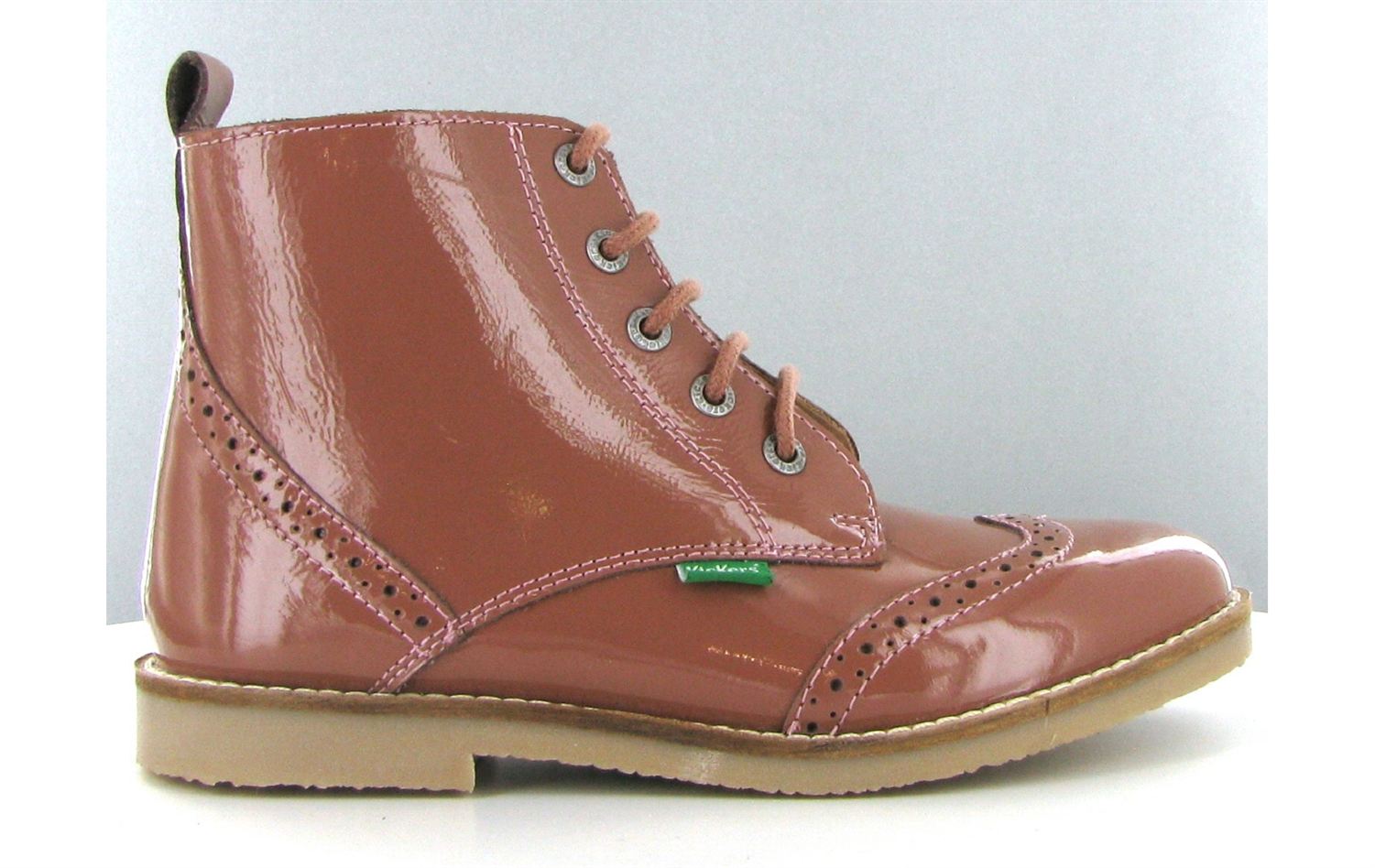 Kickers enfant tyrol rose| Breuil Chaussures | Soldes été 2025