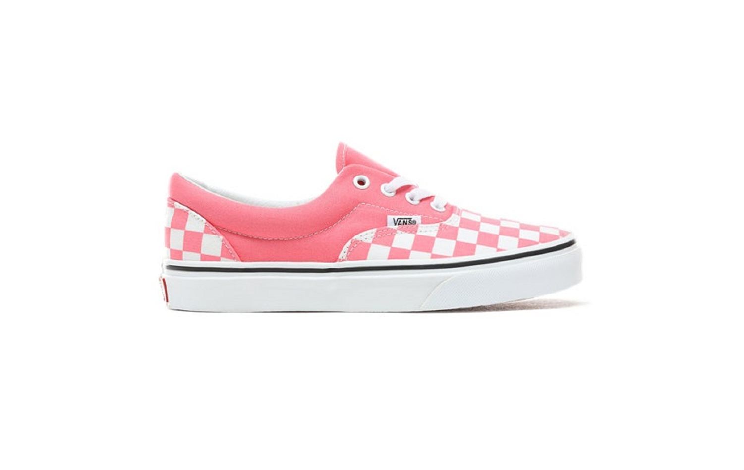 Vans era checkerboard strawberry rose