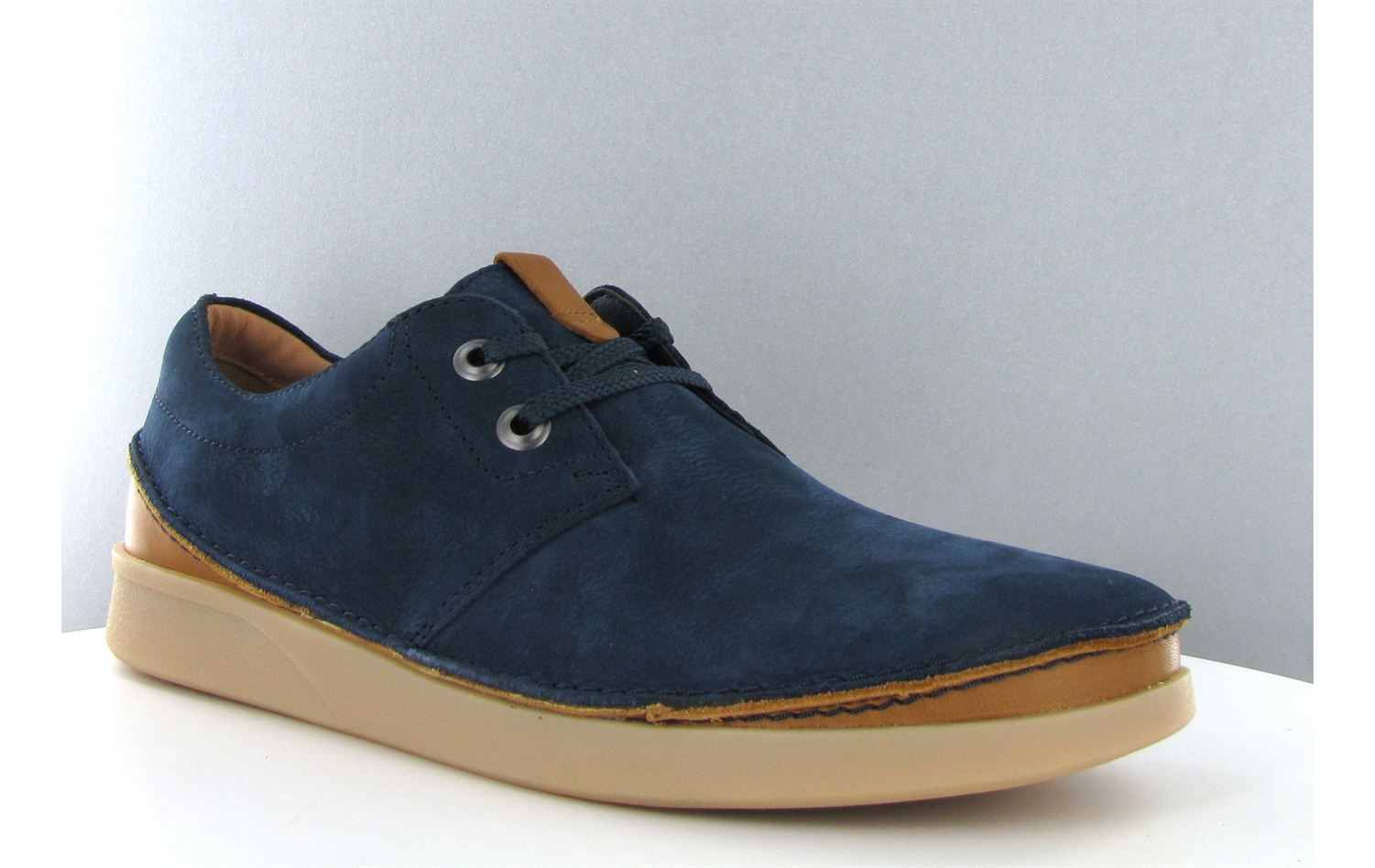 Clarks oakland lace bleu| Breuil Chaussures | Chez vous en 48 heures.