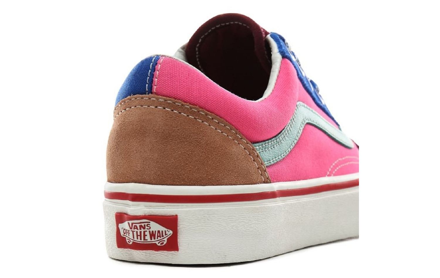 Vans ua old skool frayed laces multicolore