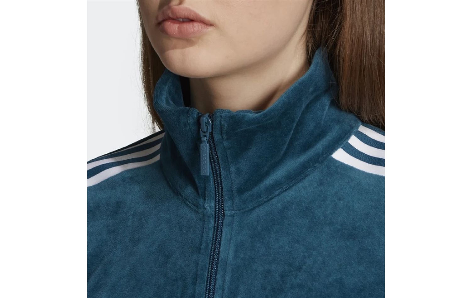 Adidas textile ed4731 velvet tracktop vert