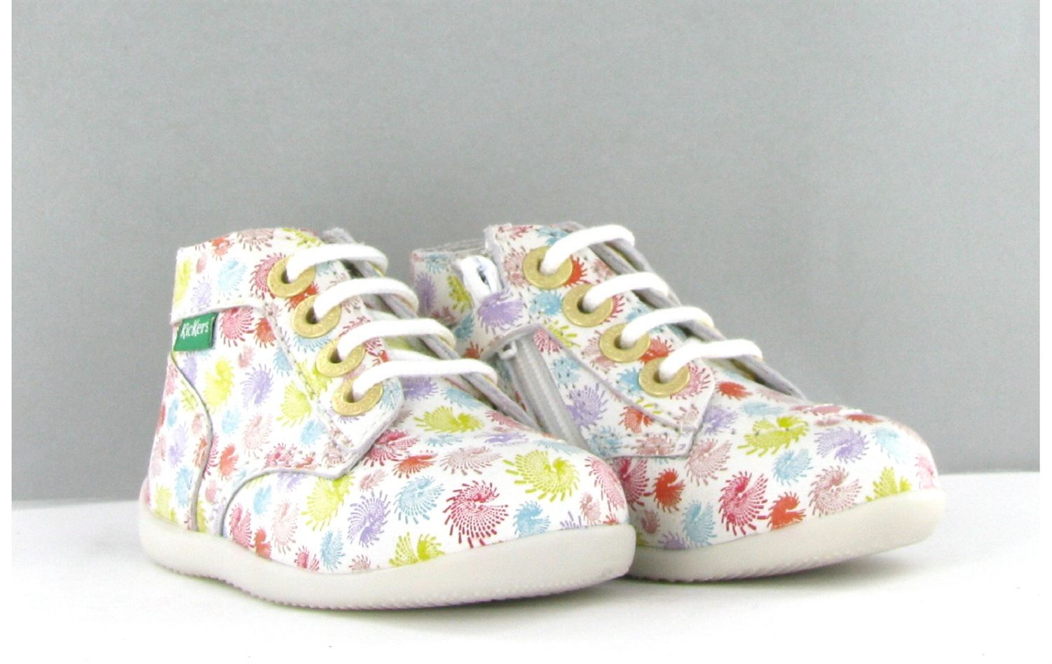 Kickers enfant bonzip multicolore